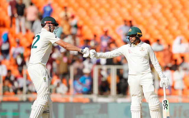 আহমেদাবাদ টেস্টের প্রথম দিনের পর কিছুটা হলেও এগিয়ে থাকল অস্ট্রেলিয়া ...